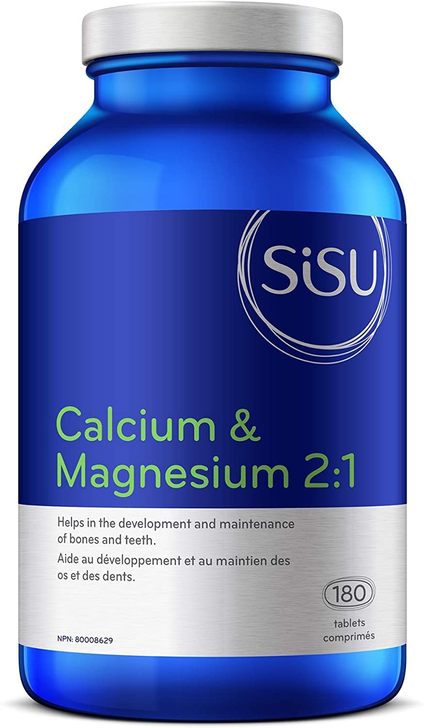 Sisu - Calcium & Magnesium 2:1 - High potency calcium citrate and ...