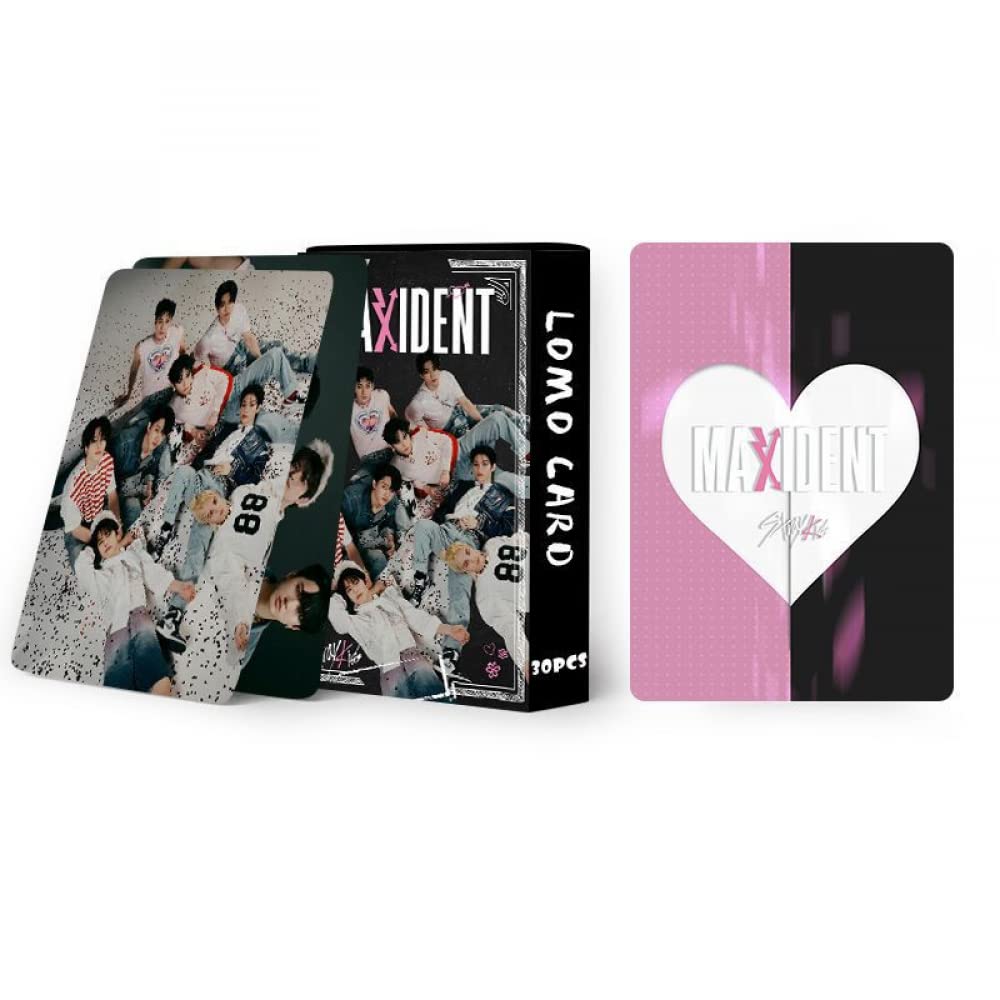 Buy Goodern 30PCS Stray Kids Lomo Cards Stray Kids Maxident New Album ...