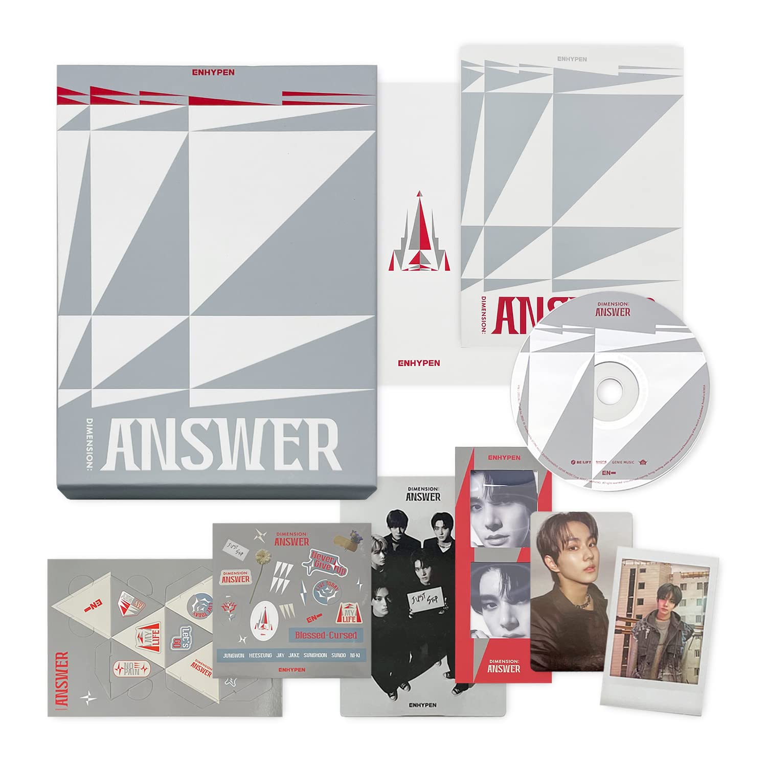 ENHYPEN The 1st Album Repackage - [DIMENSION:ANSWER] (NO Ver.) Book ...