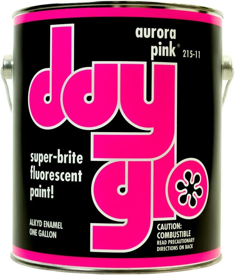 DayGlo Fluorescent Solvent-Based 215 Series Brushing Enamel Paint ...