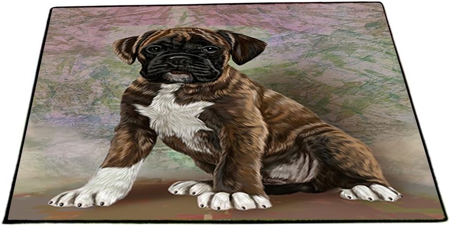 Amazon.com: Doggie of the Day Boxers Puppy Dog Floor Mat- Anti-Slip Pet ...