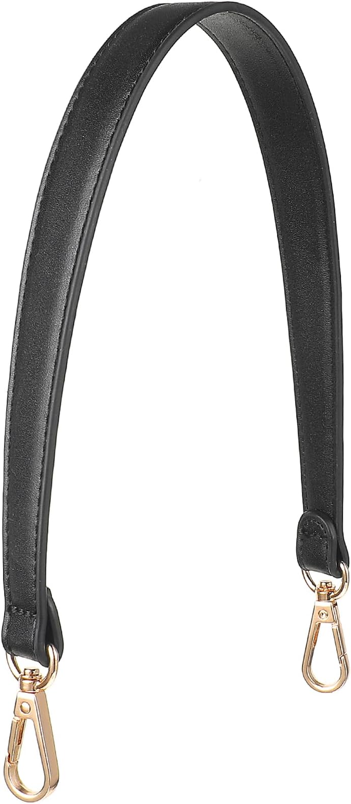 Amazon.com: GEEHUA Black Short Handbag Handle Strap, PU Leather Purse ...