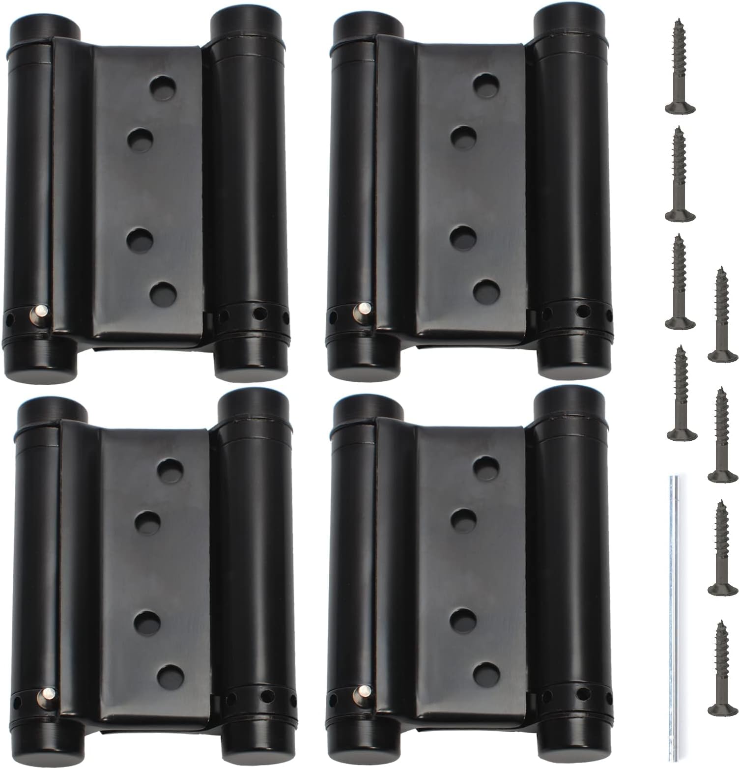 3" Double Action Spring Hinges, Self Closing Door Hinges for Saloon ...