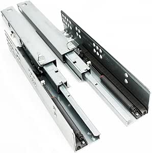 DTC Damping Rail SS10 Three-Section Fully Pulled Out Drawer Slide Rail ...