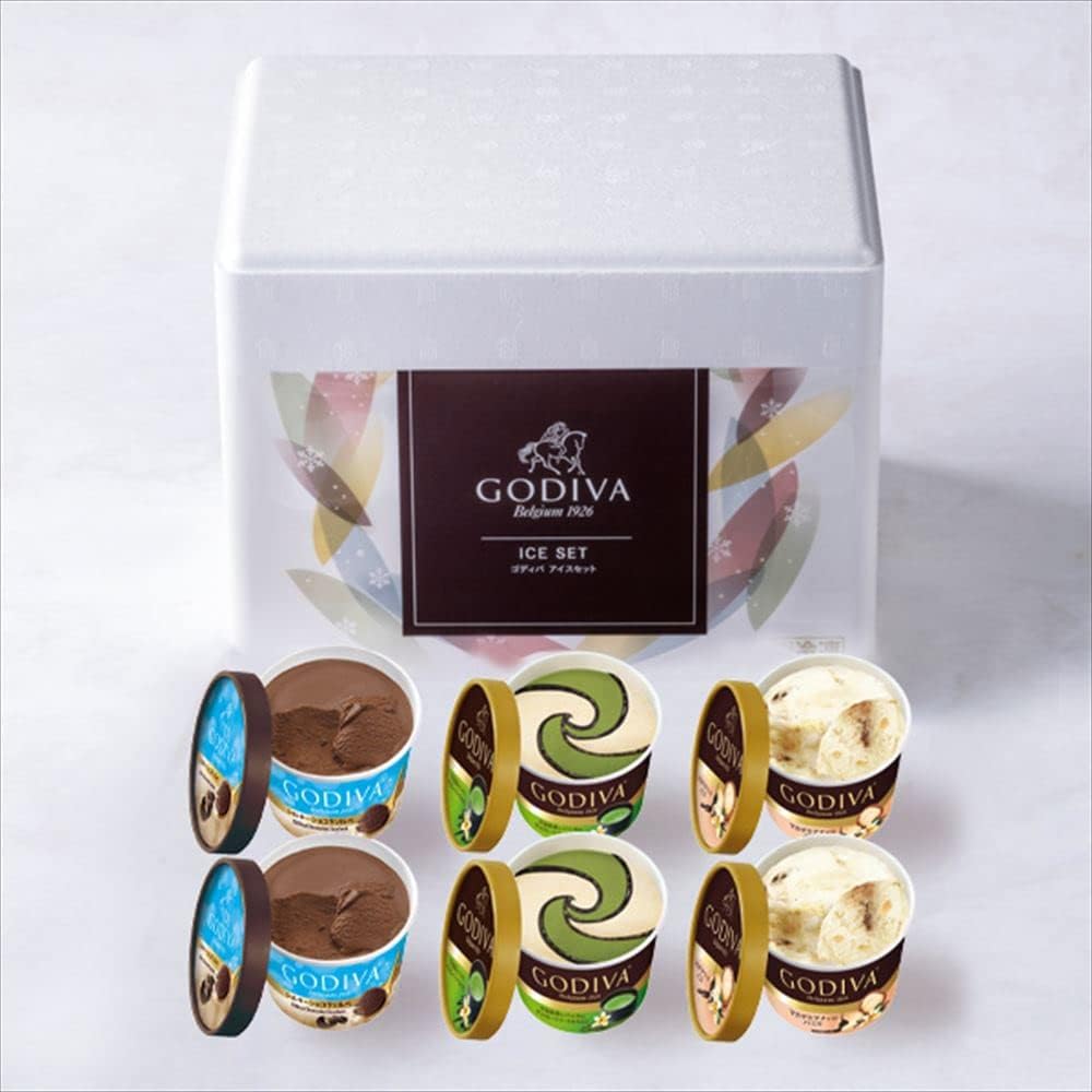 Amazon.co.jp: アイス ギフト ゴディバ (GODIVA) 【オンラインショップ限定】季節のアイスセット6個入 : 食品・飲料・お酒