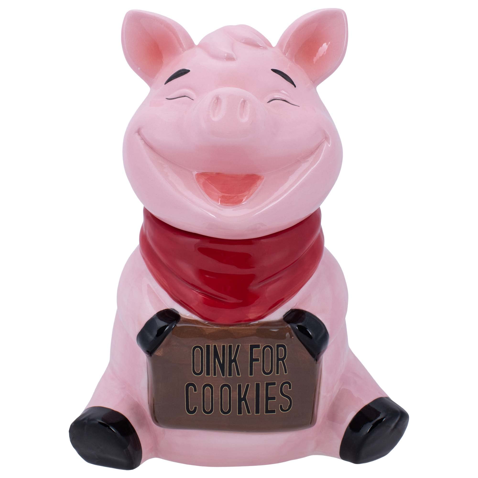 100 North Dolomite Ceramic 10.4 x 7.6 Everyday Cookie & Candy Jar with ...