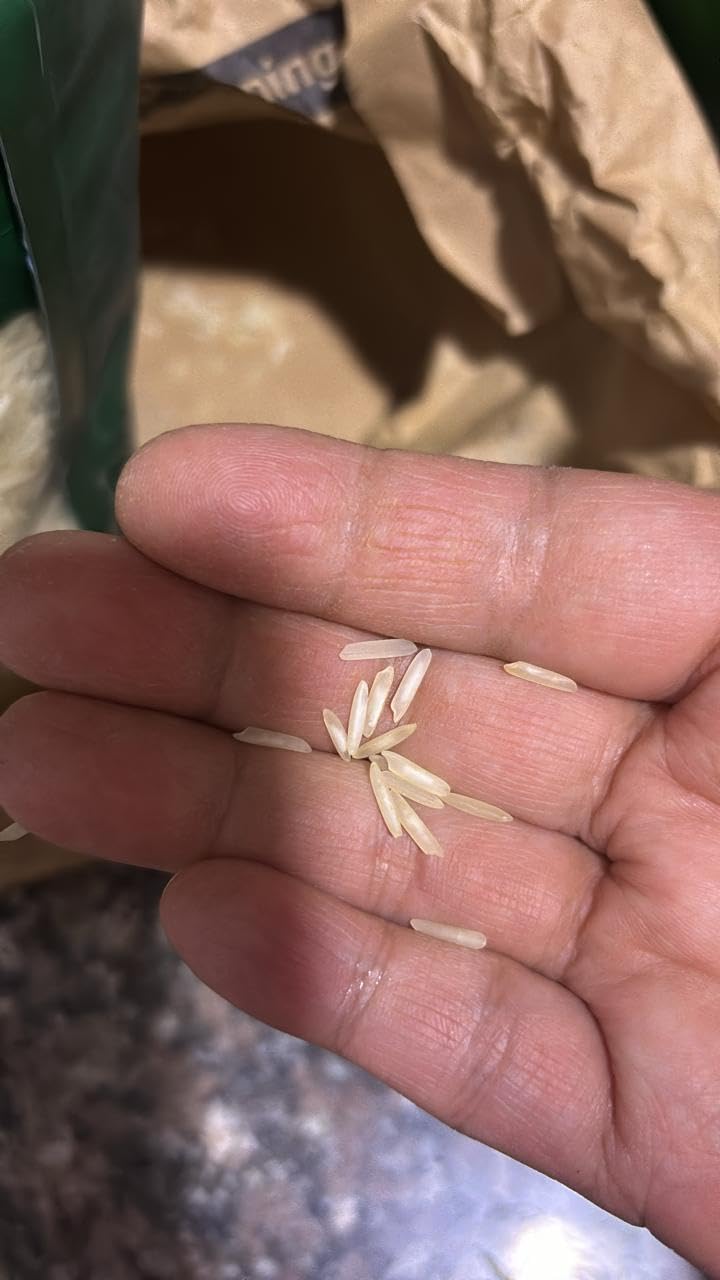 GOLDEN GRAIN Premium Basmati Rice 5Kg | Extra Long Grain 3X with Rich ...