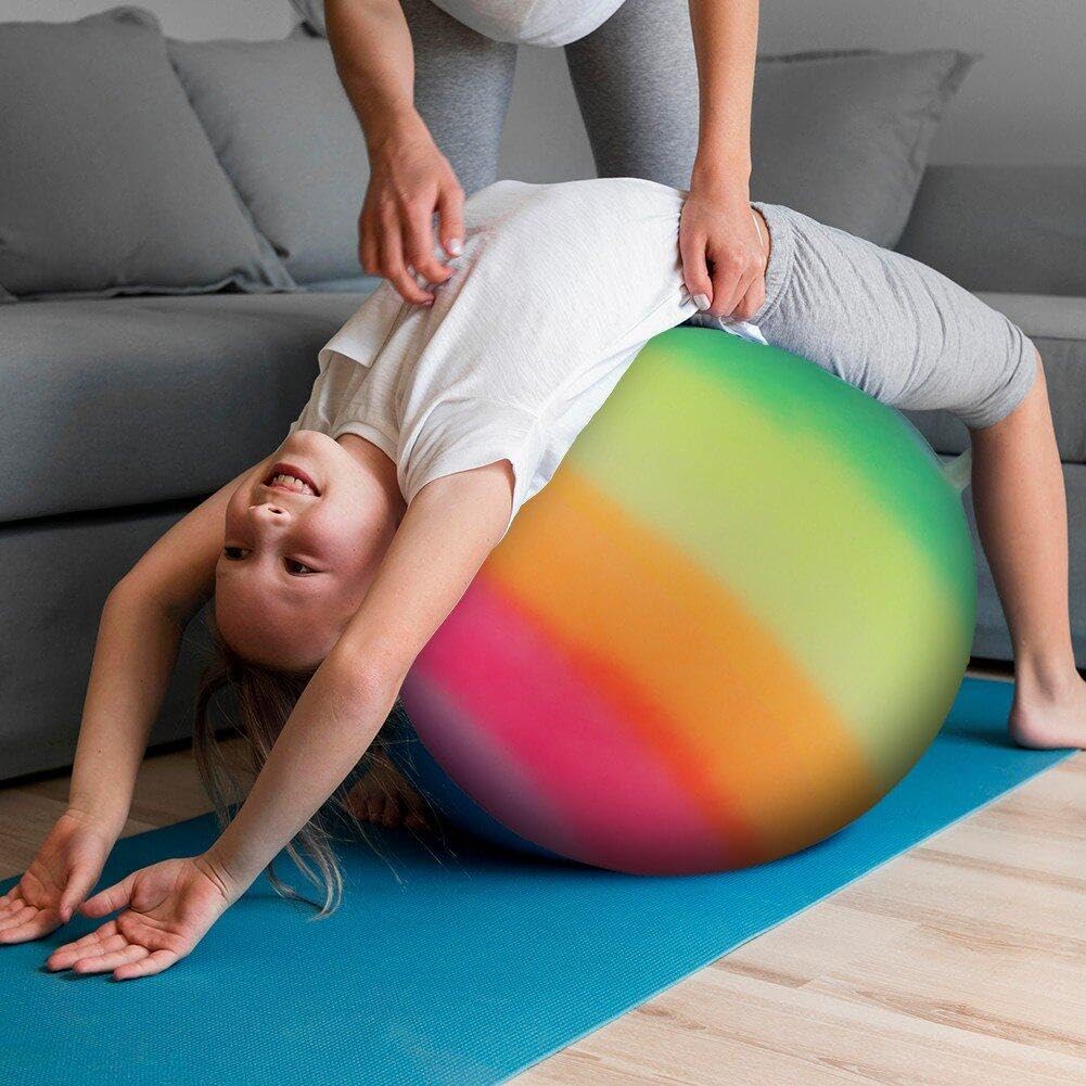 Yoga Ball Rainbow Amazon.com: Schylling Rainbow Ball : Toys & Games