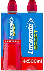 Lucozade Sport Raspberry, 4 x 500ml : Amazon.co.uk: Grocery