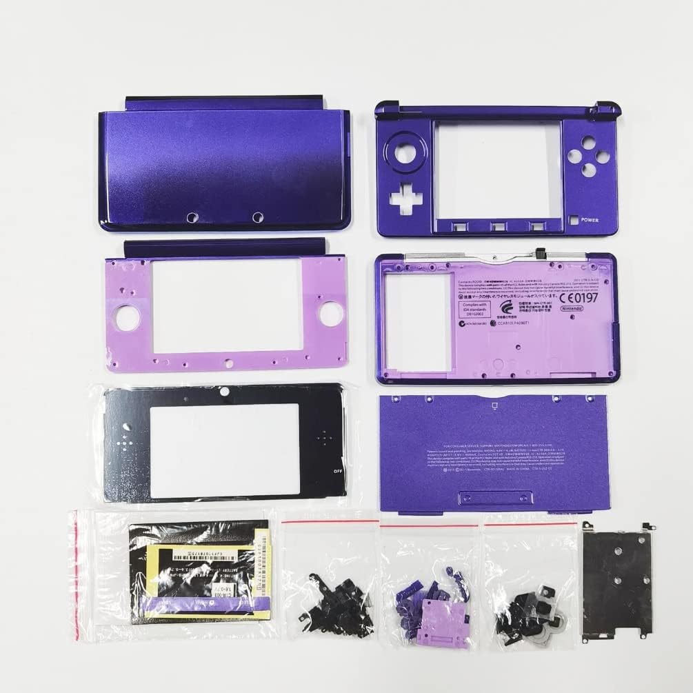 Amazon.com: Replacement Full Set Housing Cover Case for Nintendo 3DS ...