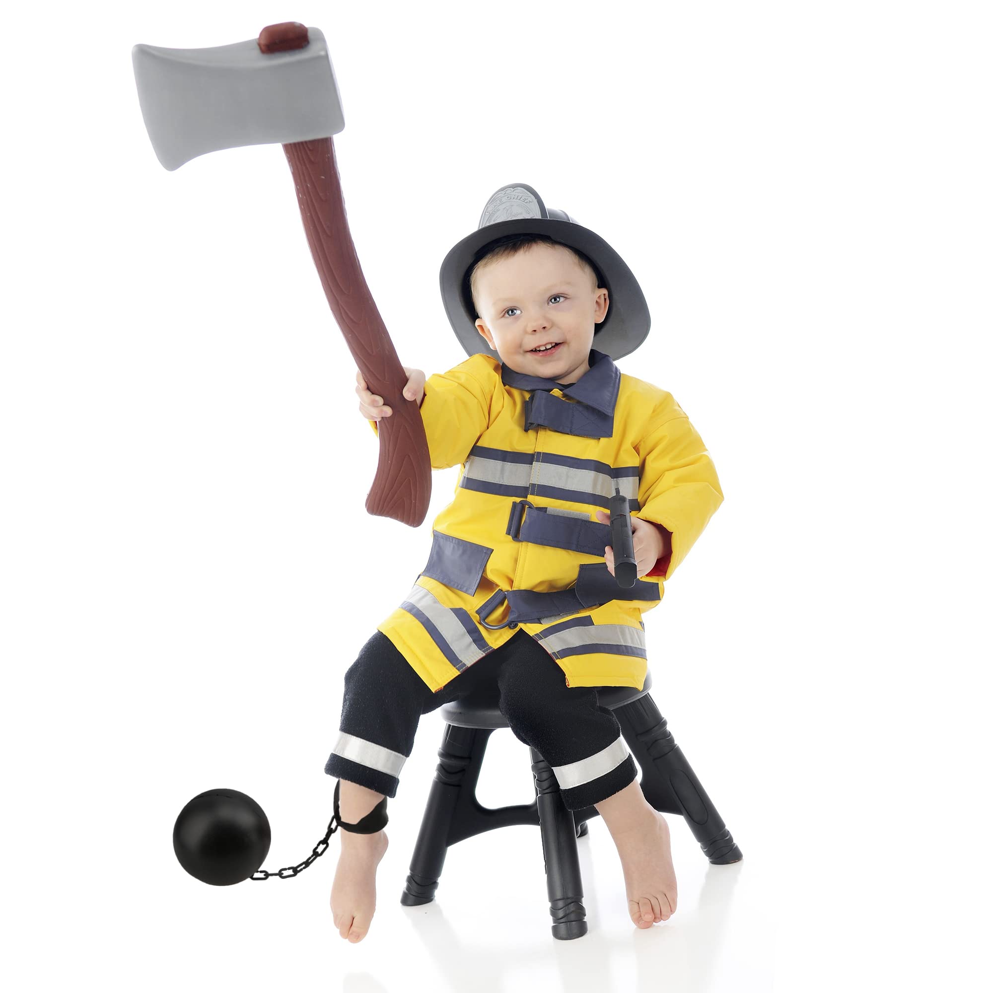 Snapklik.com : 4 Pack Halloween Prison Ball And Chain Plastic Ball ...