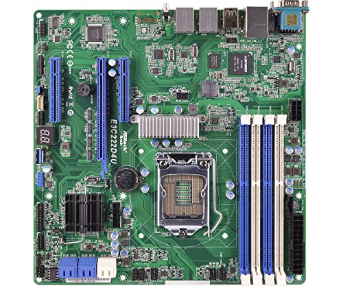 ASRock Rack E3C222D4U Micro ATX LGA 1150 Motherboard