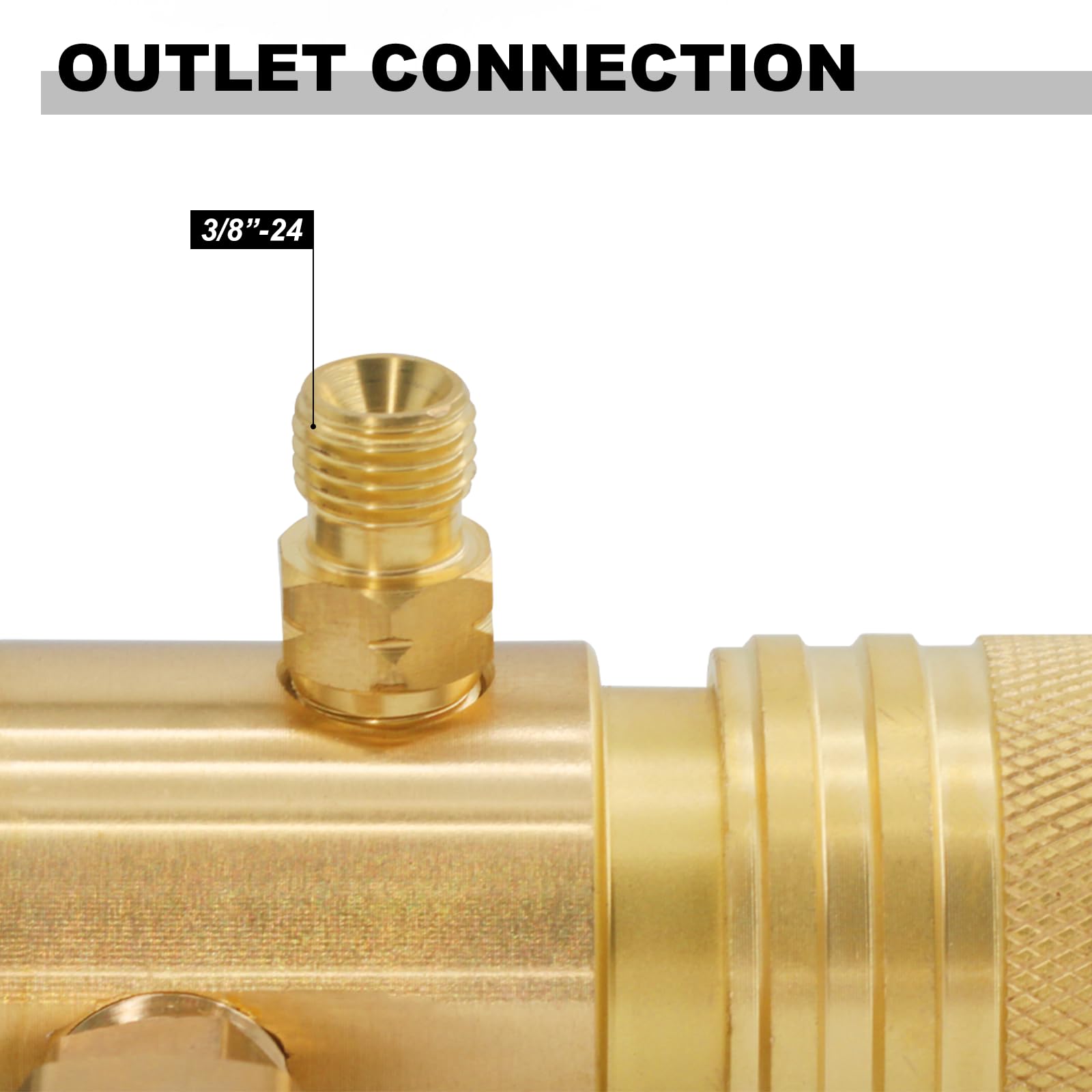 Snapklik.com : AR-MC CGA200 MC Tank Acetylene Regulator