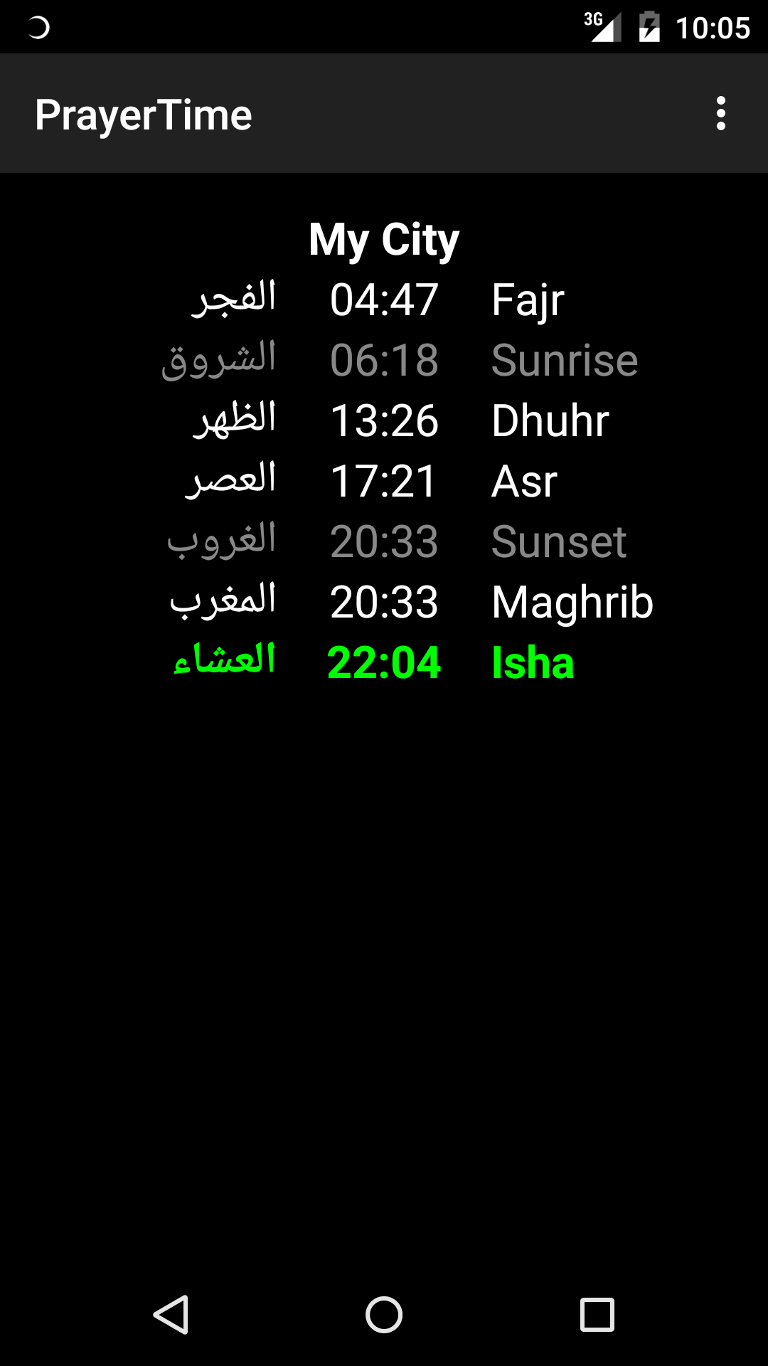 PrayerTime - App on Amazon Appstore