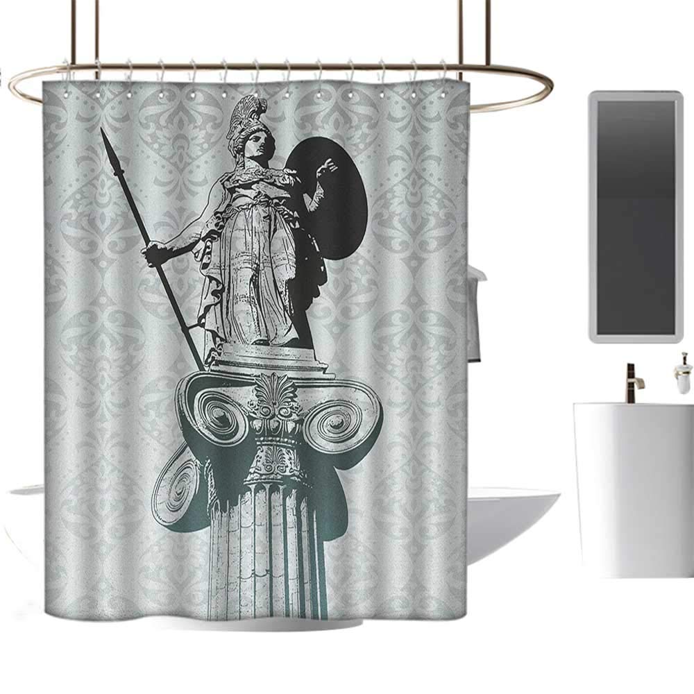 Buy MKOK Camping Shower curtain54 x78 Sculptures,Statue of Athena on ...