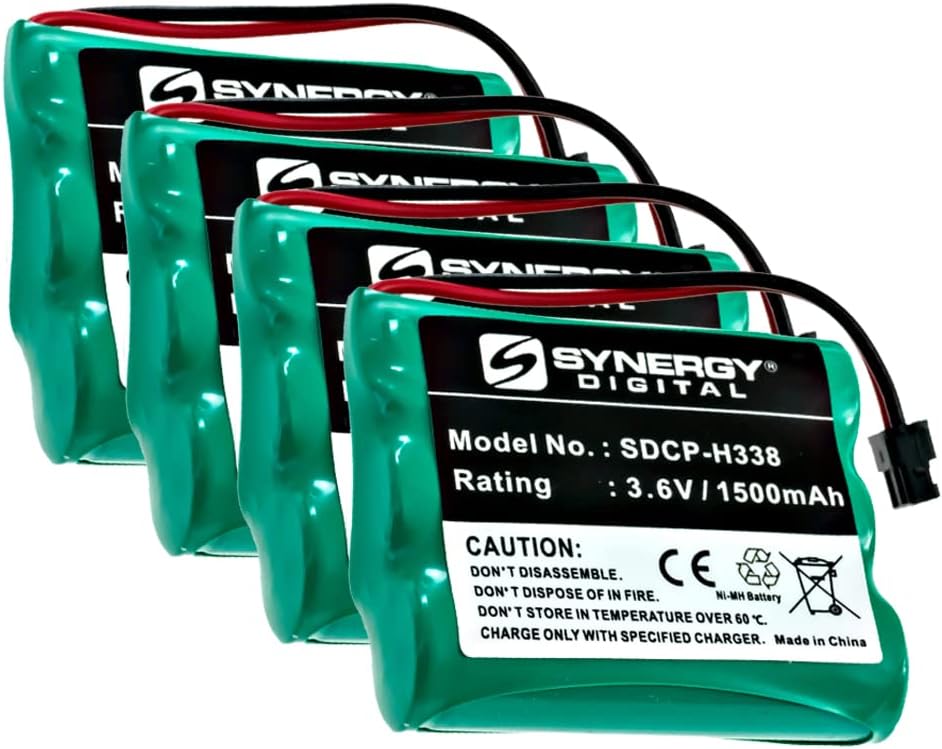 Amazon.com: Synergy Digital Interstate Batteries TEL0030 Cordless Phone ...