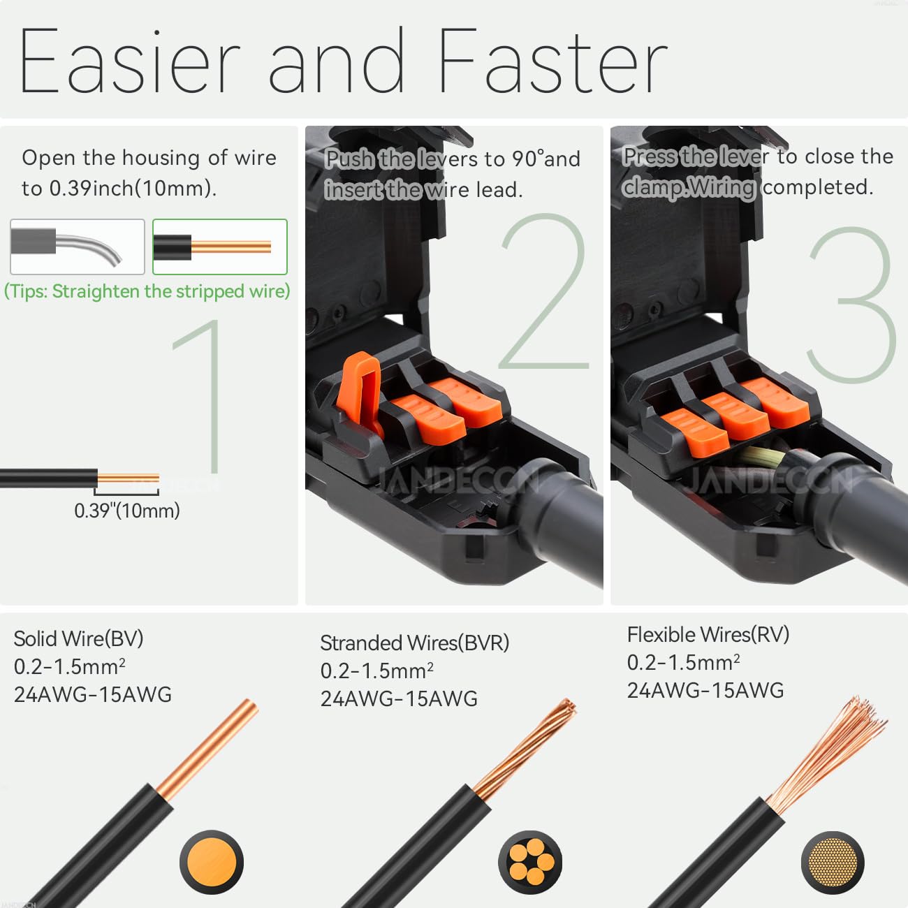 Snapklik.com : 3 Pin Terminal Quick Connectors, 10A 250V IEC320 C13 ...