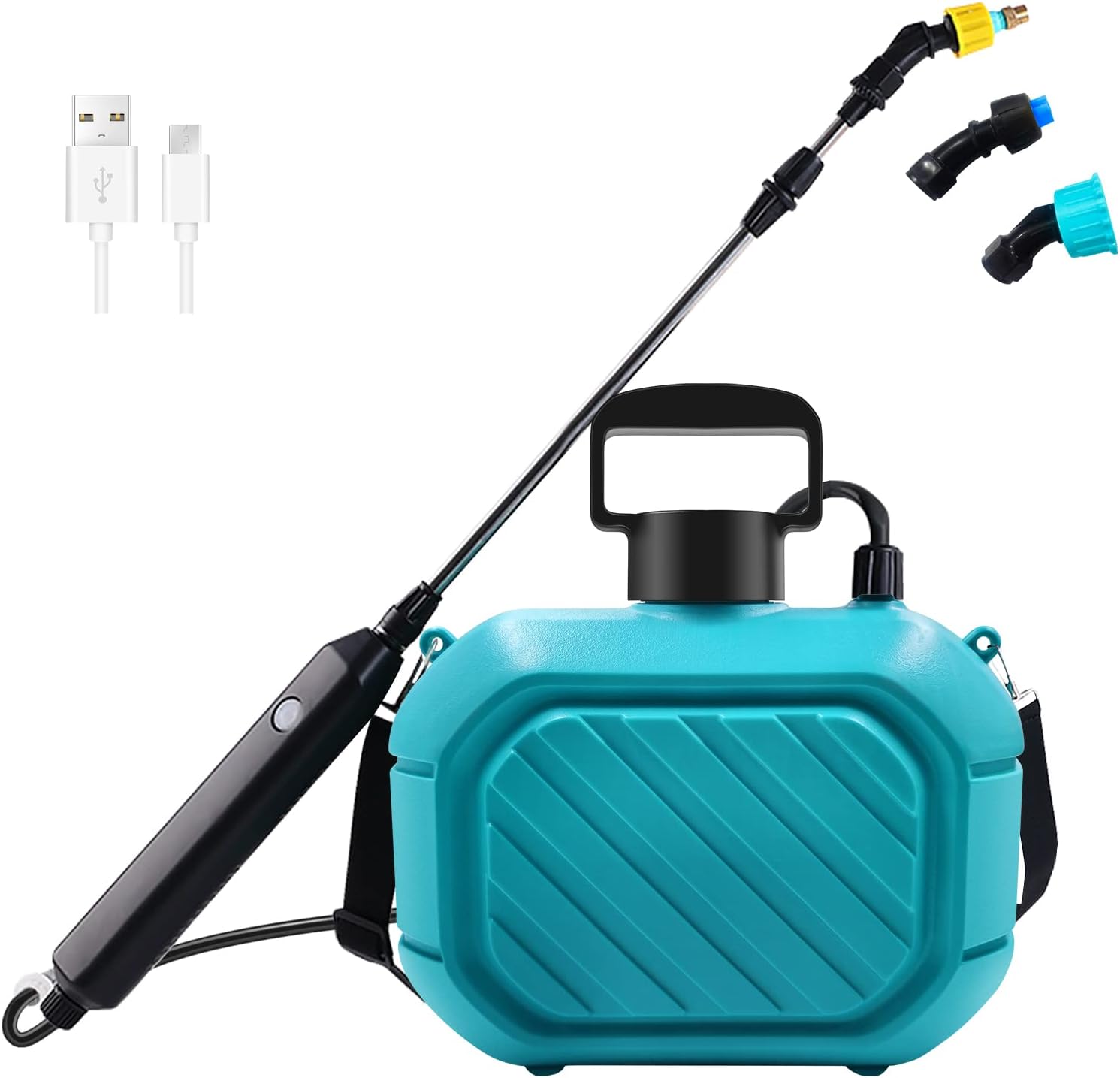 Amazon.com : 1.35 Gallon Battery Powered Sprayer, Electric Pump Sprayer ...