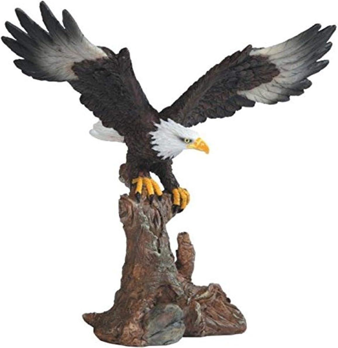 Amazon.com: Bocianelli Patriotic American Bald Eagle Family Statue in ...