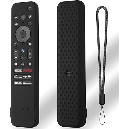 Buy Oboe Silicone TV Remote Cover Compatible with Sony Bravia Smart Tv ...