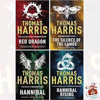 Hannibal Lecter Collection 4 Books Bundle By Thomas Harris With Gift Journal (Red Dragon ...
