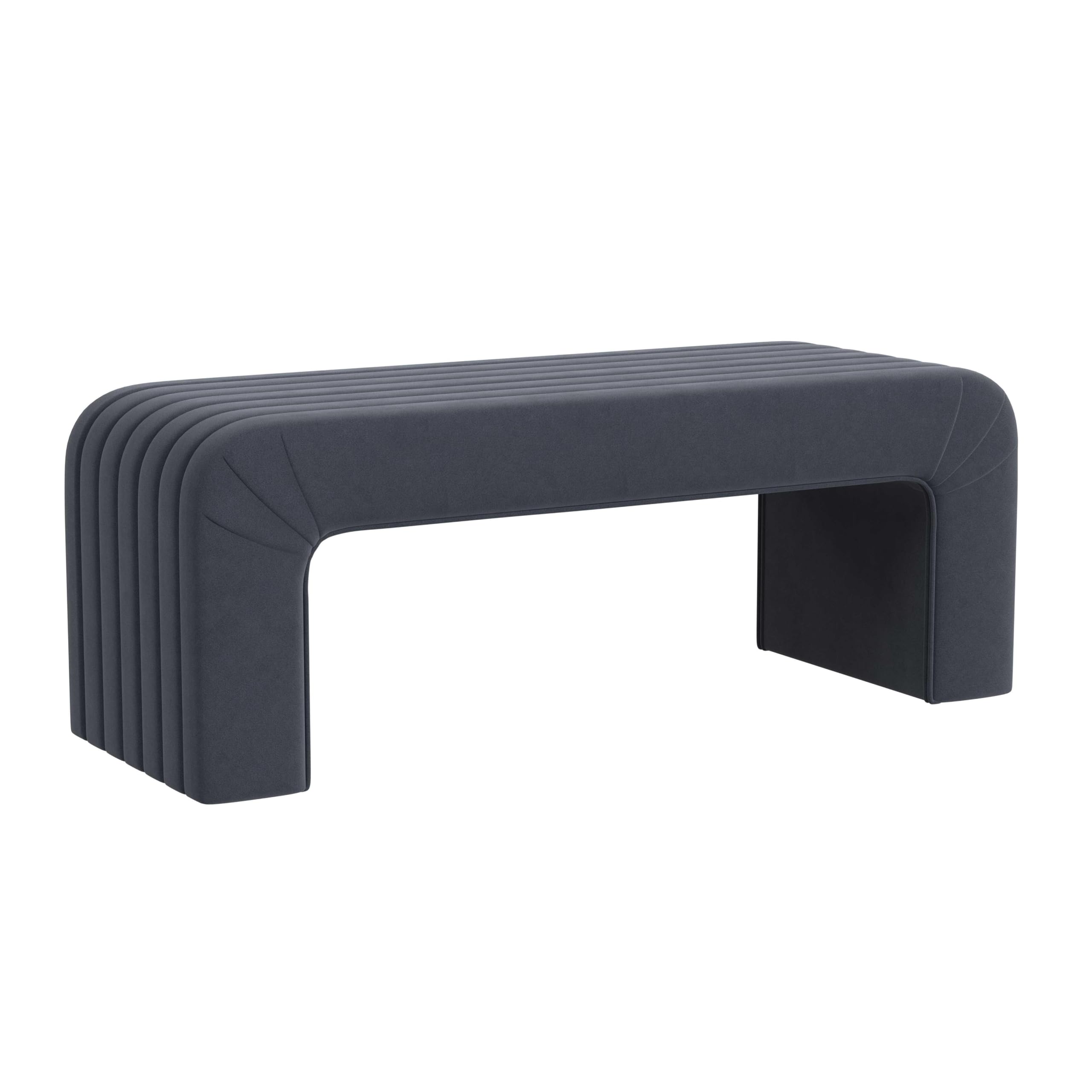 Amazon.com: HomePop Arch Channel Bench|Bench for Living Room & Bedroom ...