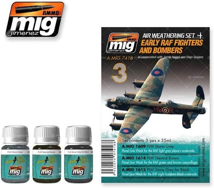 Amazon.com: Ammo MIG-7416 Early RAF Fighters and Bombers Airplane ...