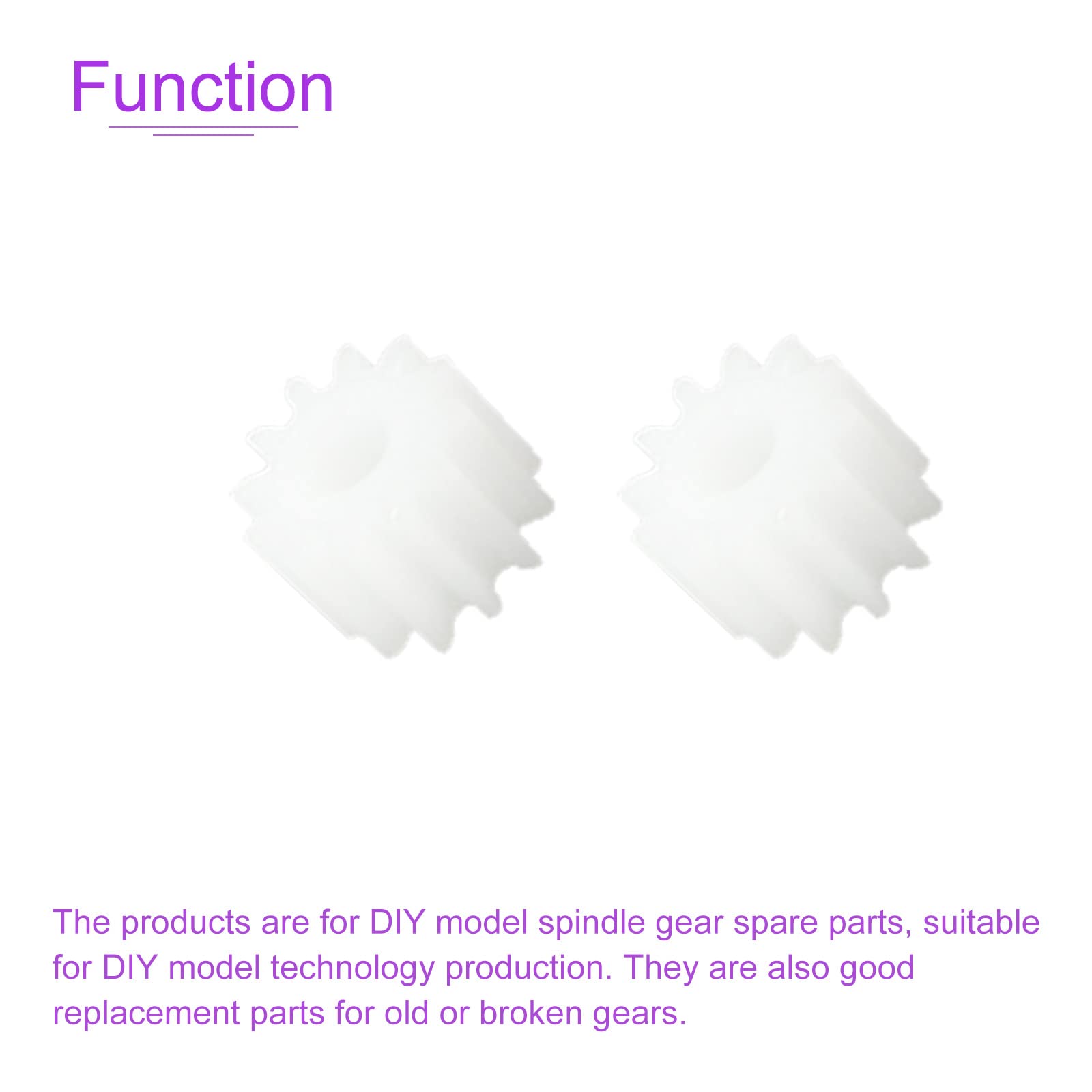Hobby Project Gears DMiotech 30 Pack Plastic Gears - 12 Teeth Model ...