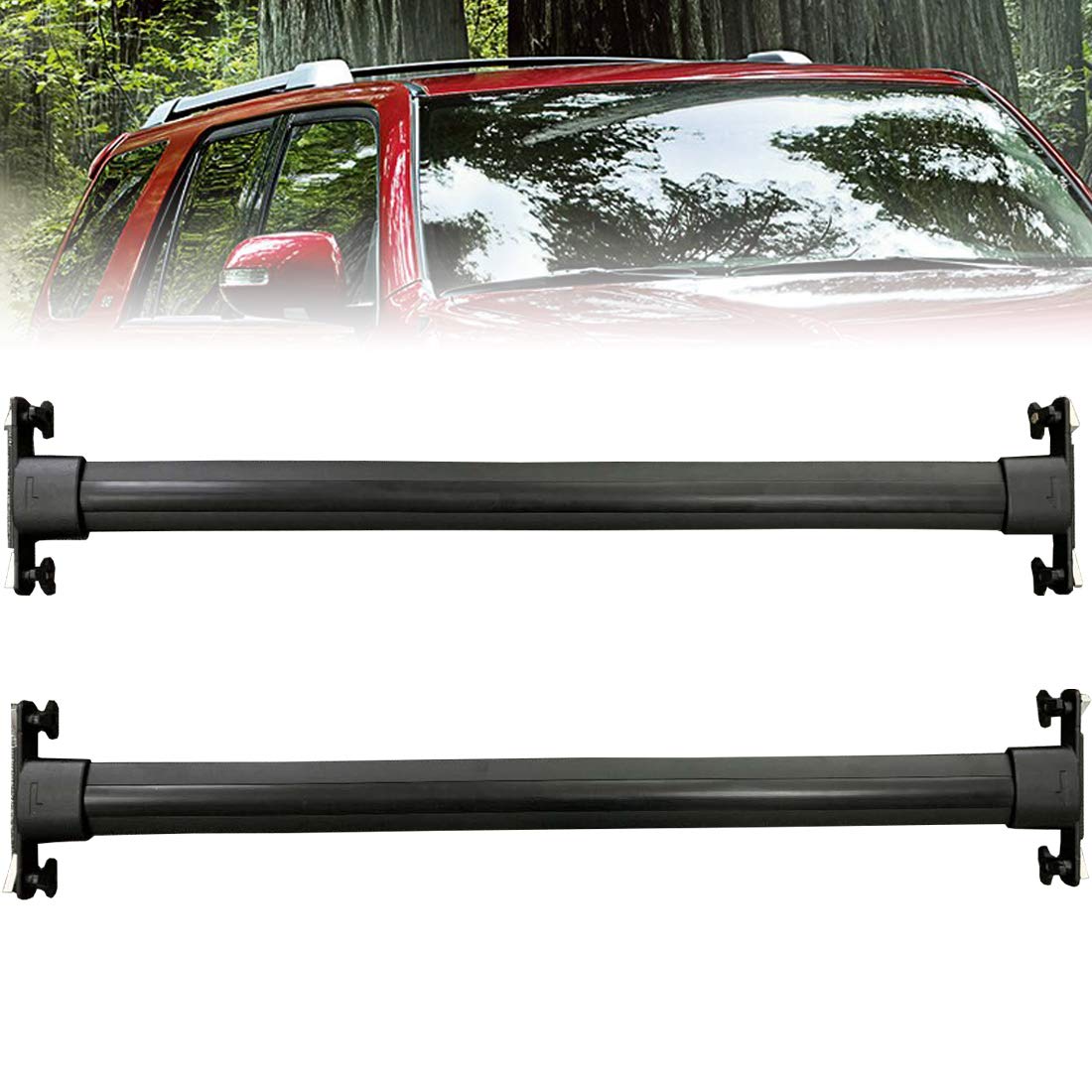Buy Heavy Duty 220lbs Roof Rack Cross Bars OE Style Fit for 2010-2023 ...