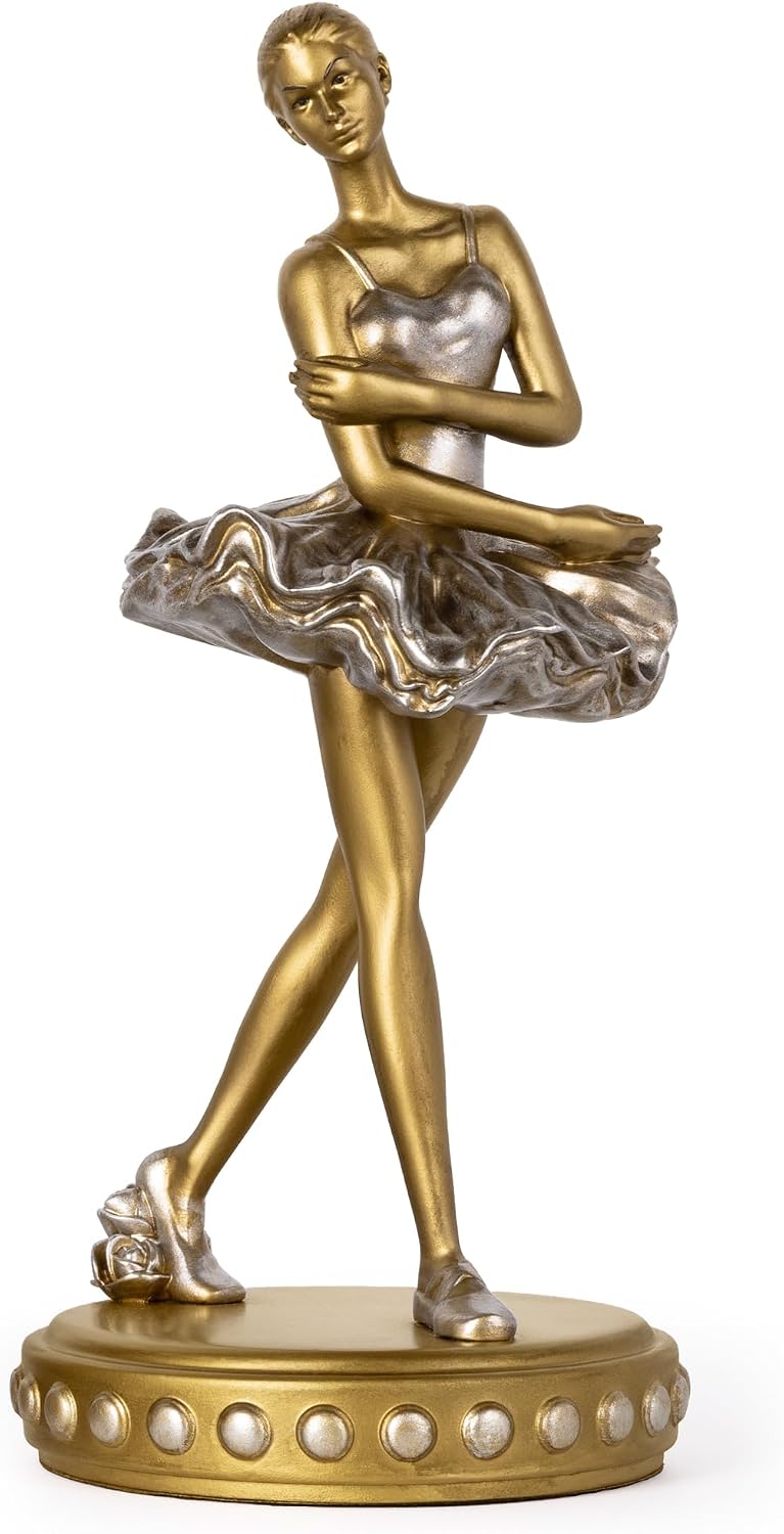 Amazon.com: MXARLTR Ballerina Figurines, Elegant Ballet Dancer ...