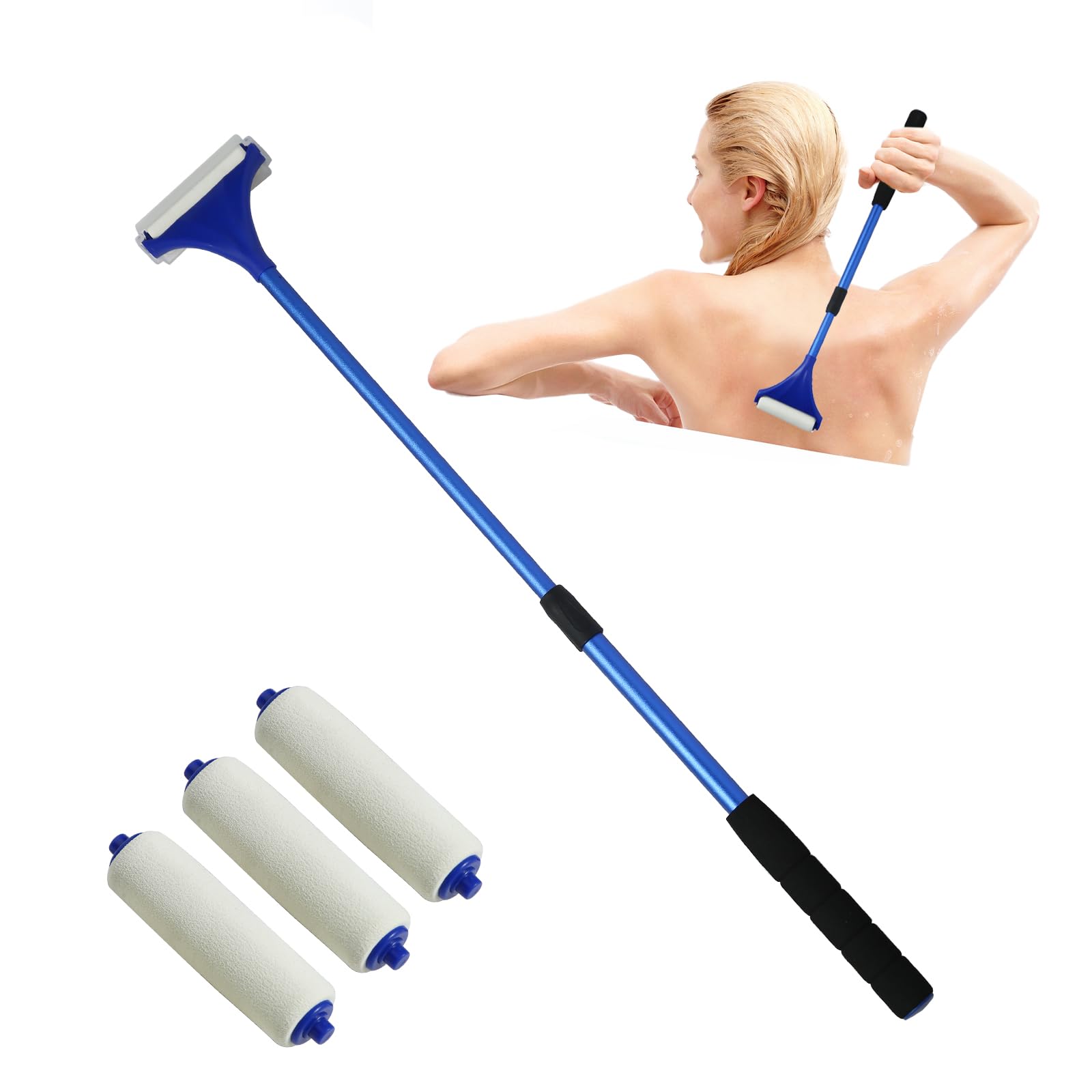 Amazon.com: EASACE Lotion Applicator for Back,Portable 21inch Lotion ...