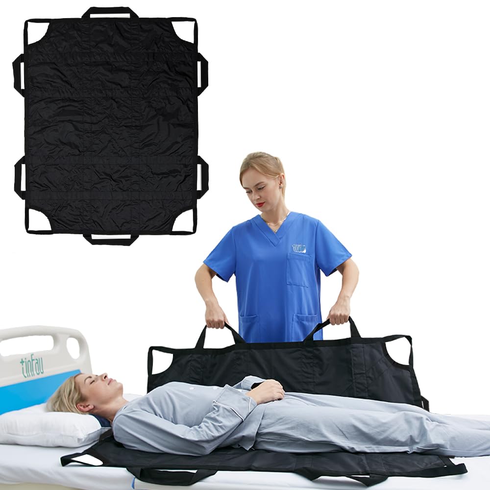Amazon.com: Bed Positioning Pad with Reinforced Handles, 50" X 40 ...