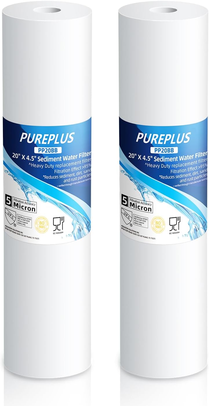 Amazon.com: CFS – 4 Pack Deluxe Sediment Water Filter Cartridge ...