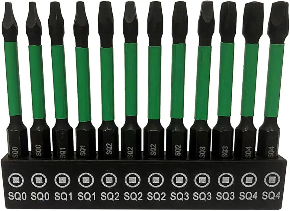 Square Drive Screw Bits: Understanding Standard Sizes | ShunTool