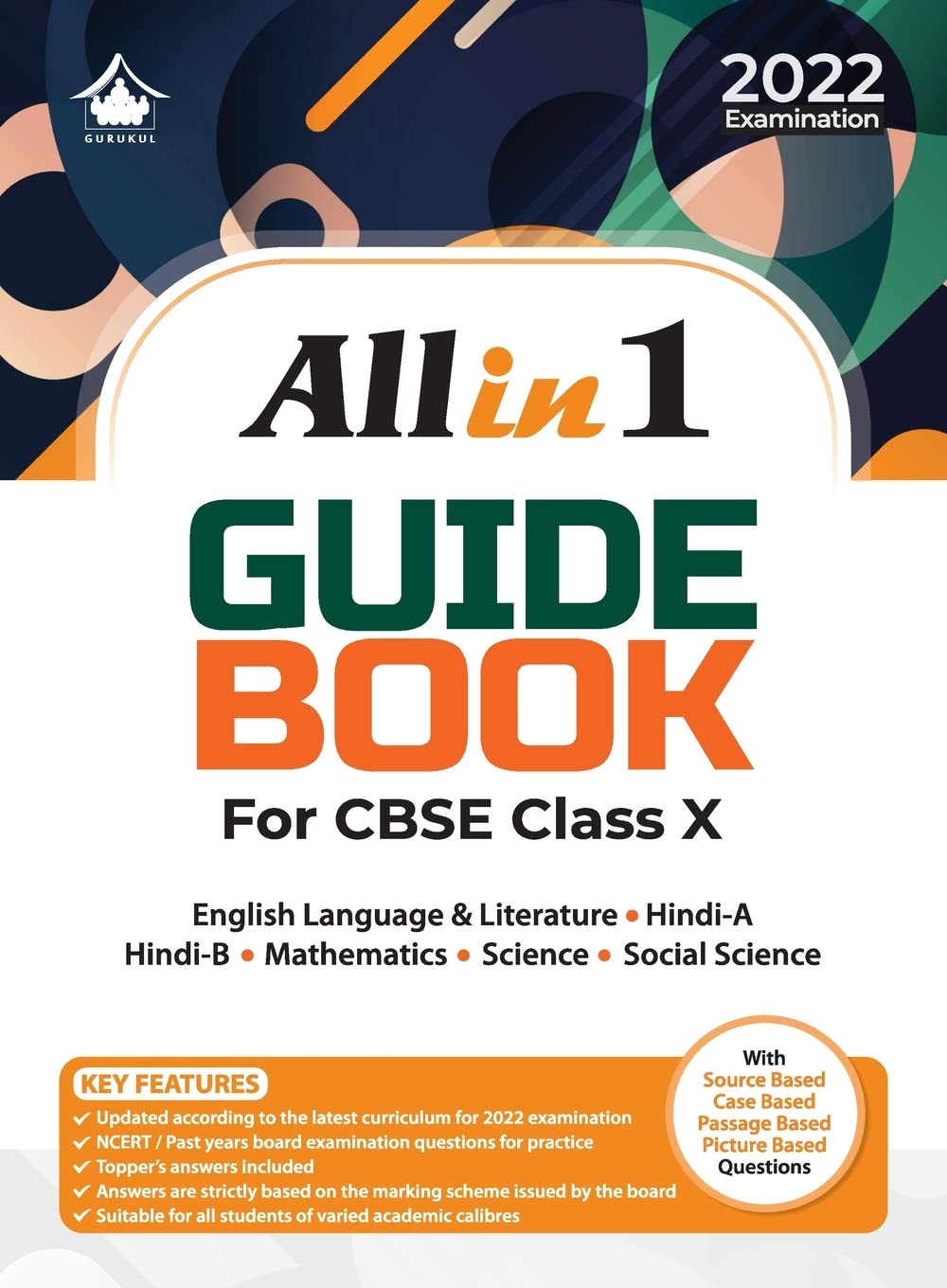 All in 1 Guide Book: CBSE Class 10 for 2022 Examination - Study ...