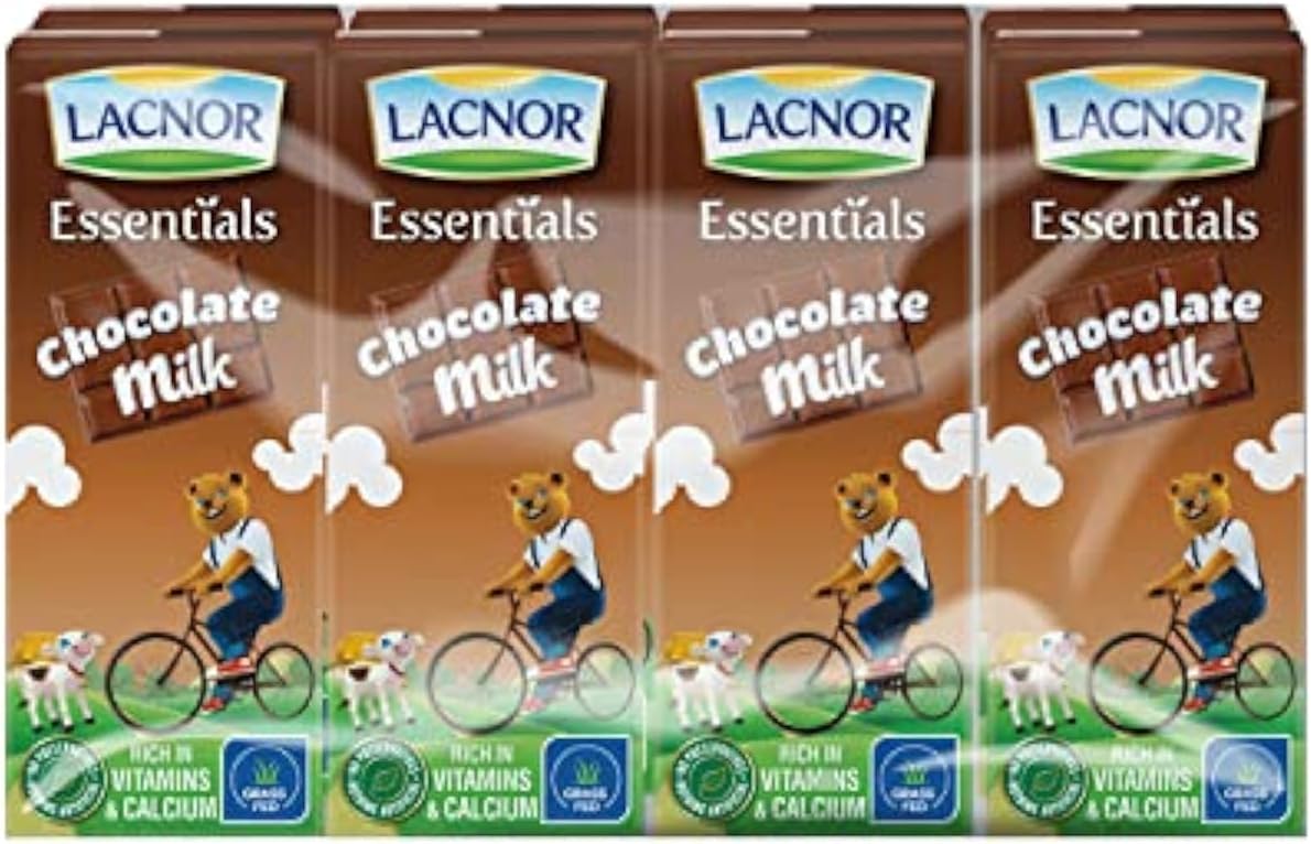 Lacnor Flavoured Milk Chocolate 8 x 180ml : Amazon.ae: Grocery