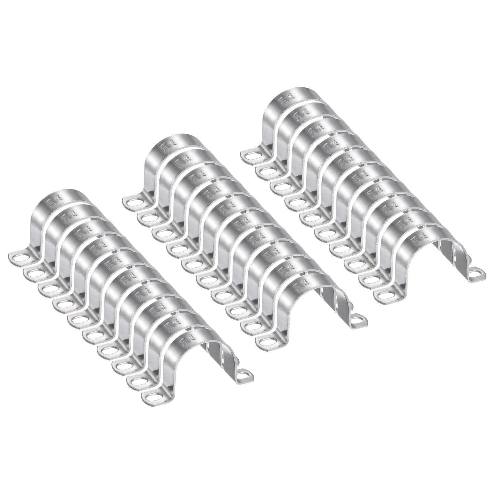 HARFINGTON 10pcs 1 3/4 Inch 45mm Conduit Clamps, M45 U Tube Pipe Clamp ...