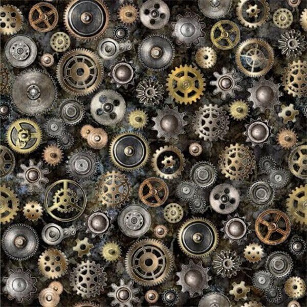 Steampunk Sewing Fabric Steampunk Quilt Blocks