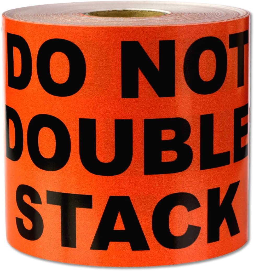 Amazon.com : 300 Labels - 5 x 3 inch [DO NOT Double Stack Labels ...