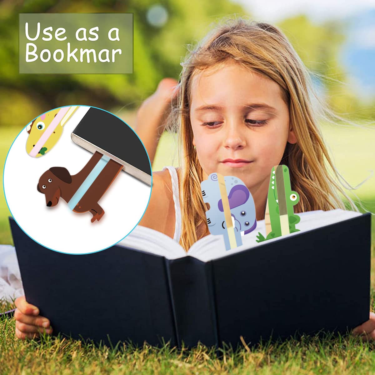 Snapklik.com : Guided Reading Strips, Animal Highlight Bookmarks Help