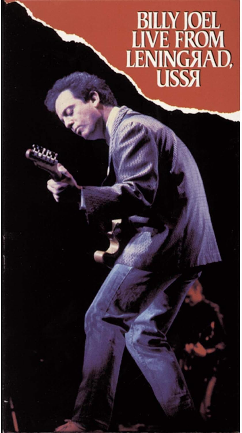Amazon.com: Billy Joel - Live From Leningrad USSR [VHS] : Billy Joel ...