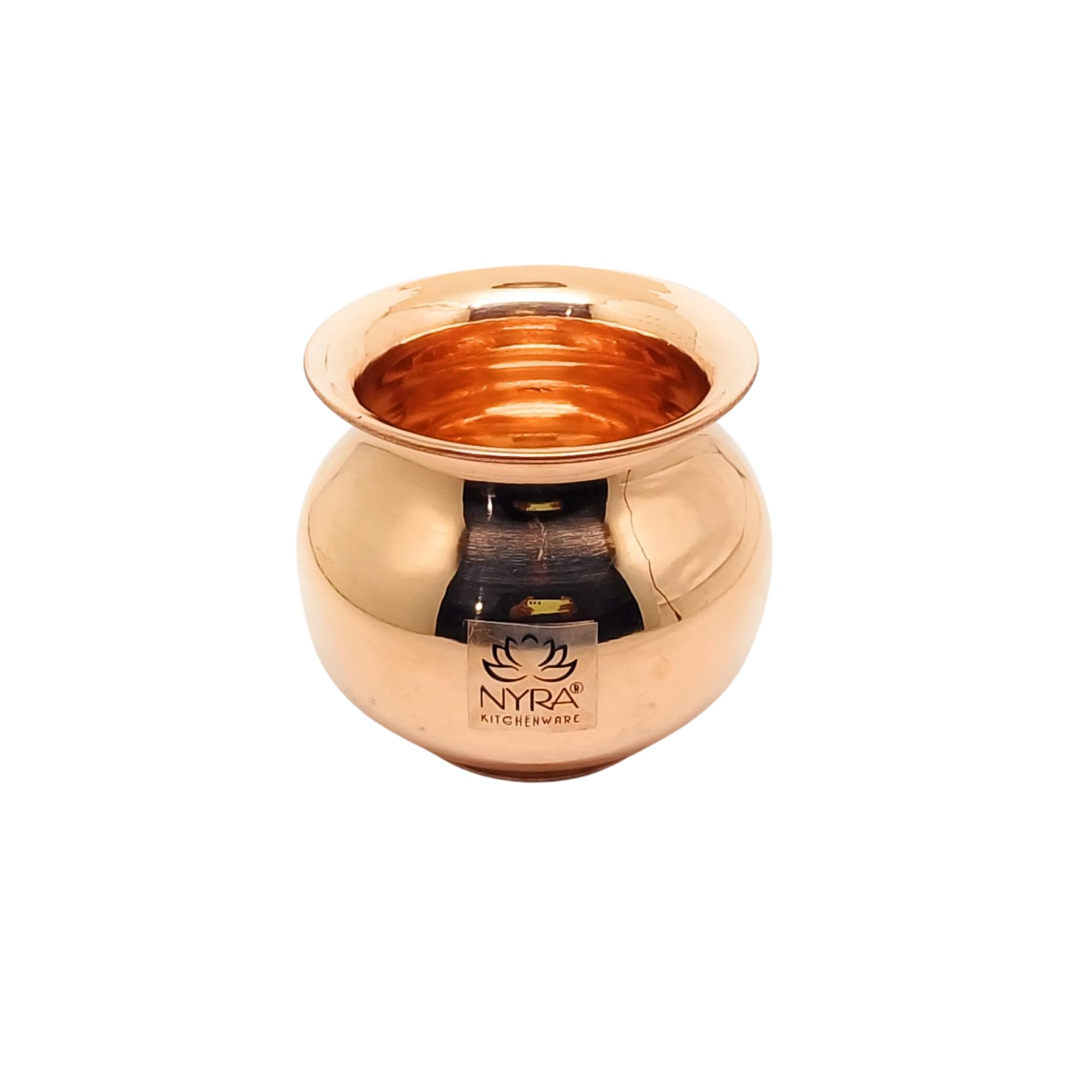 Nyra Pure Copper Tamba Lota Kalash Heavy Water Storage Puja ...