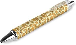 Amazon.com : SDERDZSE Croissant Bread Point Ballpoint Pens Black Ink ...