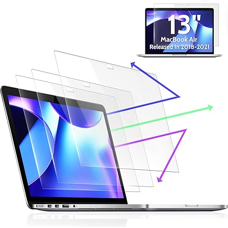 Amazon.com: ProElife 2-Pack Anti Glare Screen Protector for 2021-2018 MacBook Air 13 inch (Apple ...