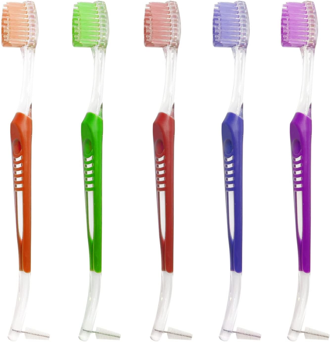 Amazon.com : Orthodontic Toothbrush V-Trim Double-Ended Brush with ...