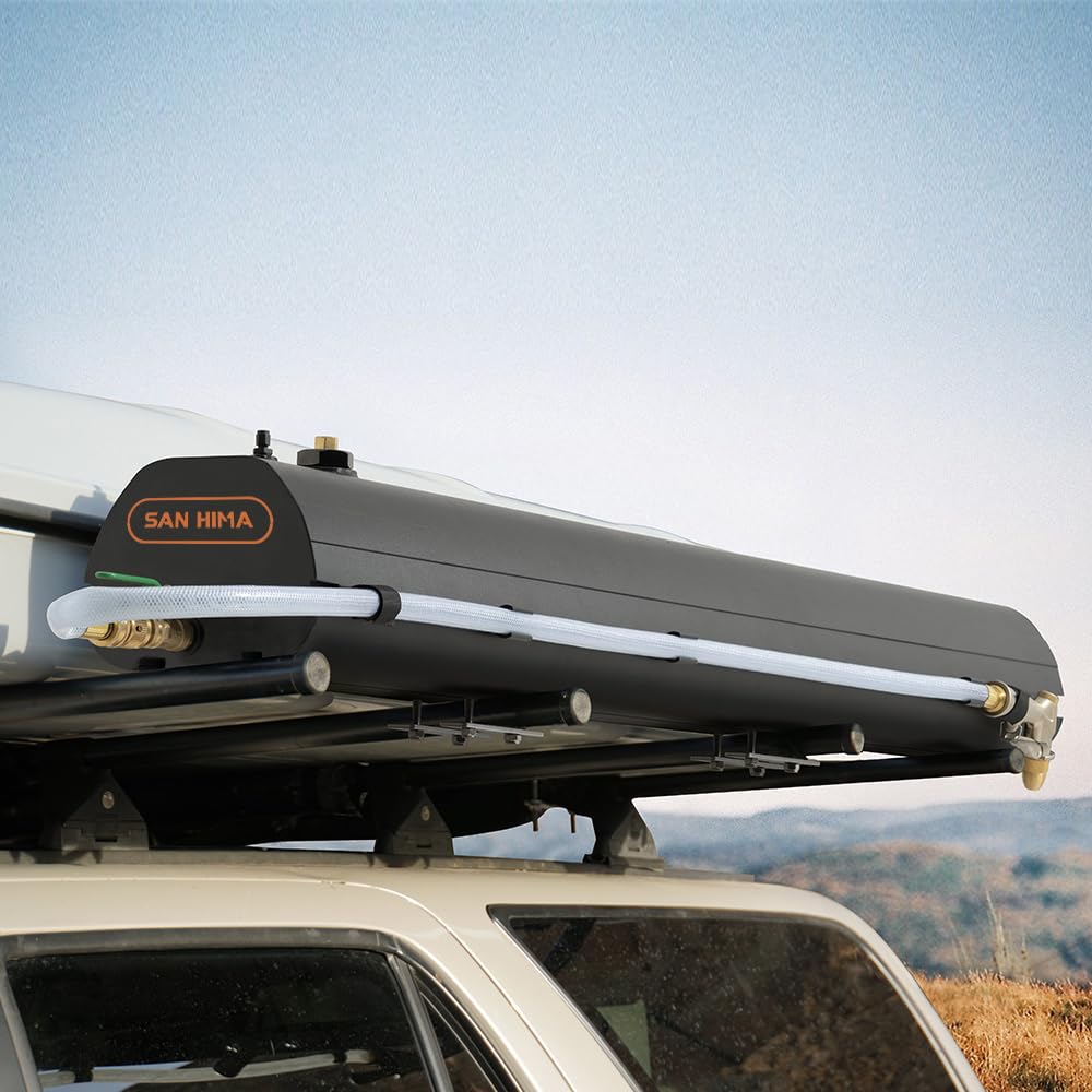 Buy Pressurized Water Tank 8 Gallon, Portable Camping Shower Water ...