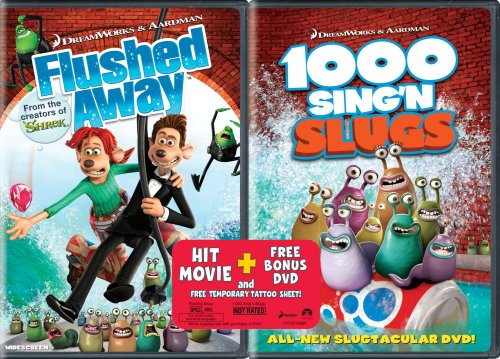 Amazon.com: Flushed Away/1,000 Singing Slugs [DVD] : Movies & TV