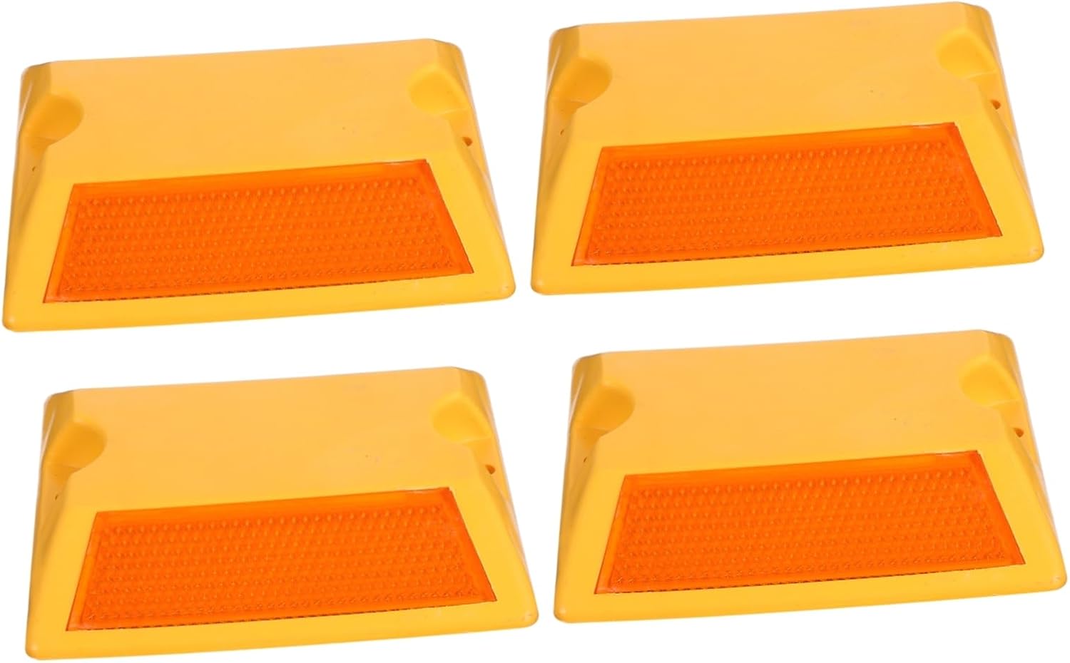 Amazon.com: FAVOMOTO 4 Pieces Traffic Sign Road Reflectors For Entry ...