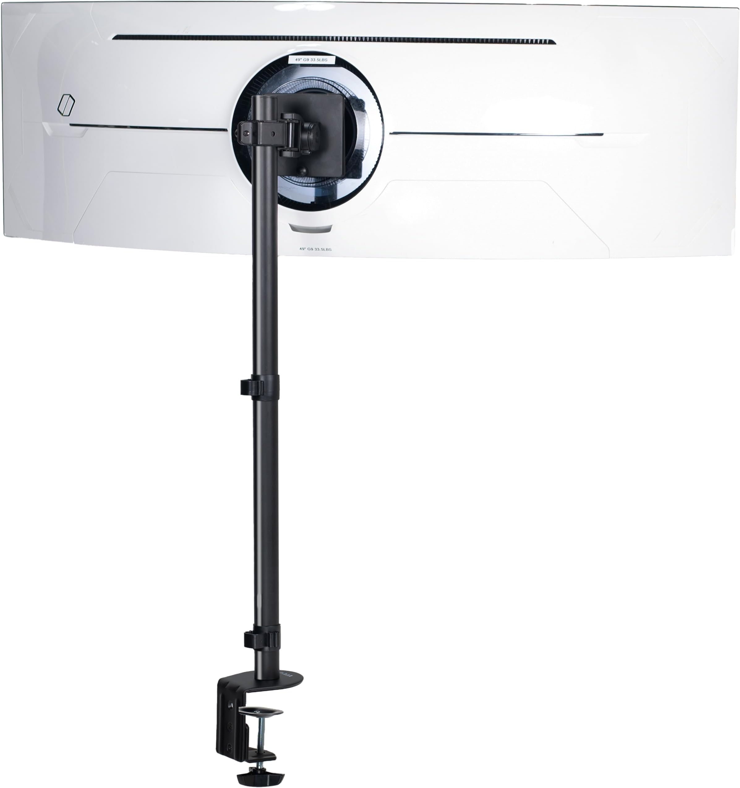 Amazon.com: VIVO Single Ultra-Wide Monitor Desk Mount for up to 49 inch ...