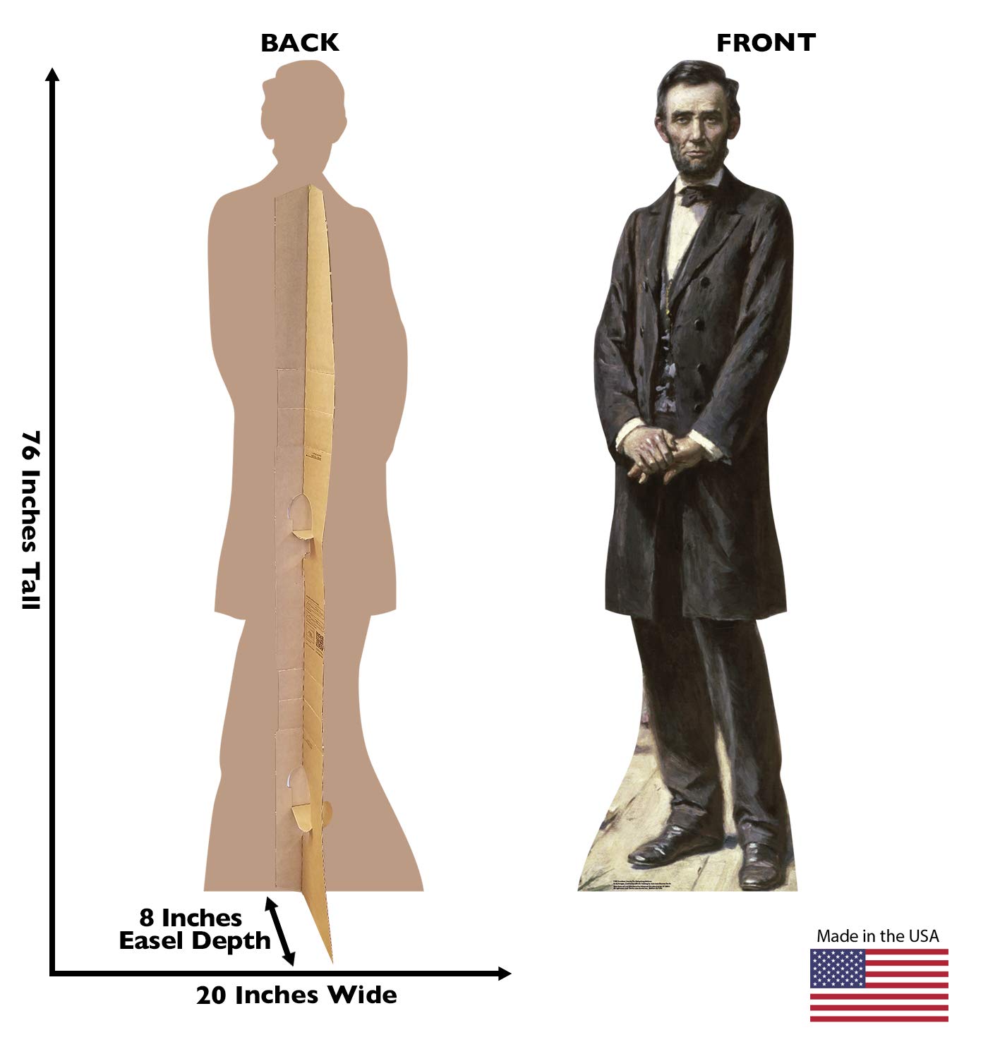 Abraham Lincoln Standing Up